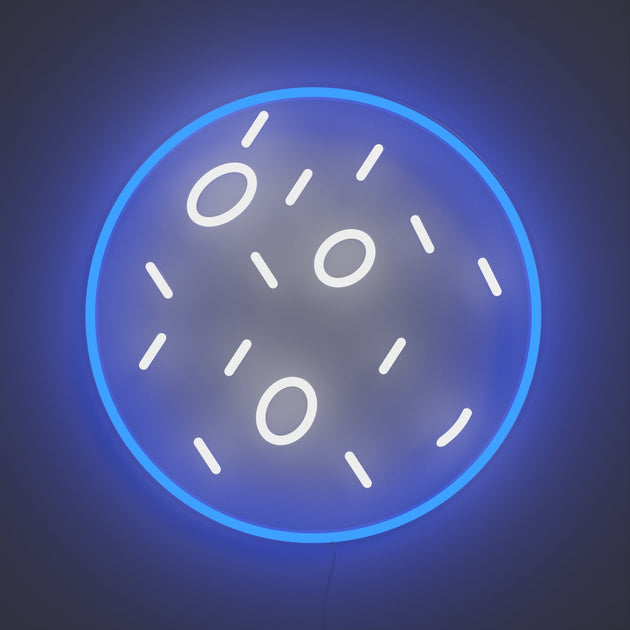 Pluto - LED neon sign